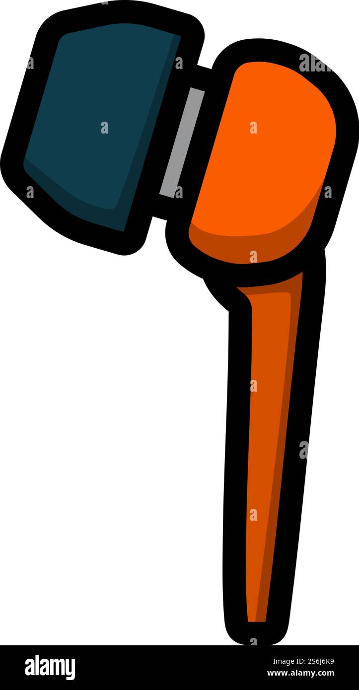 Headset Icon. Editable Bold Outline With Color Fill Design. Vector ...