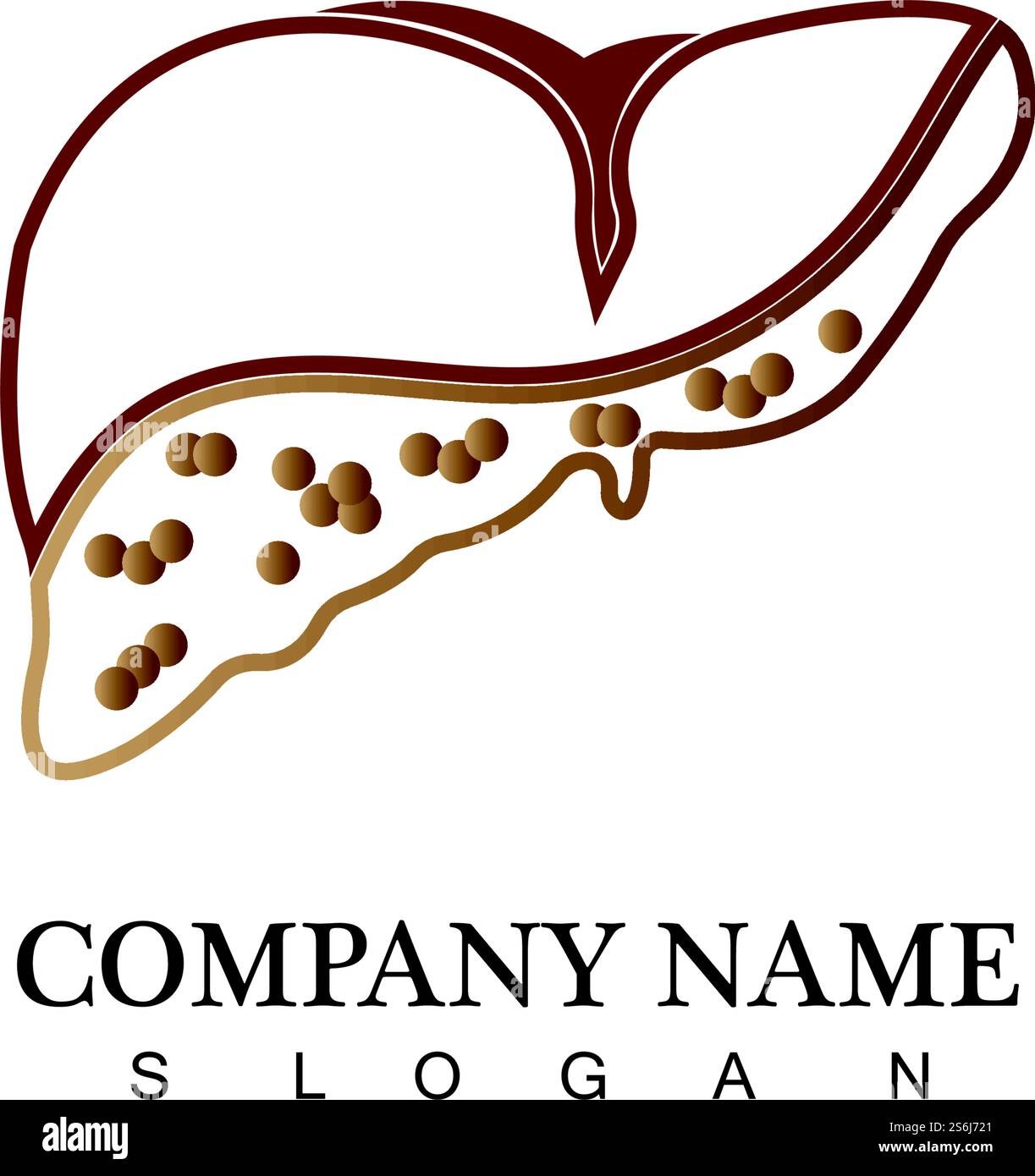 liver icon flat logo Stock Vector Image & Art - Alamy