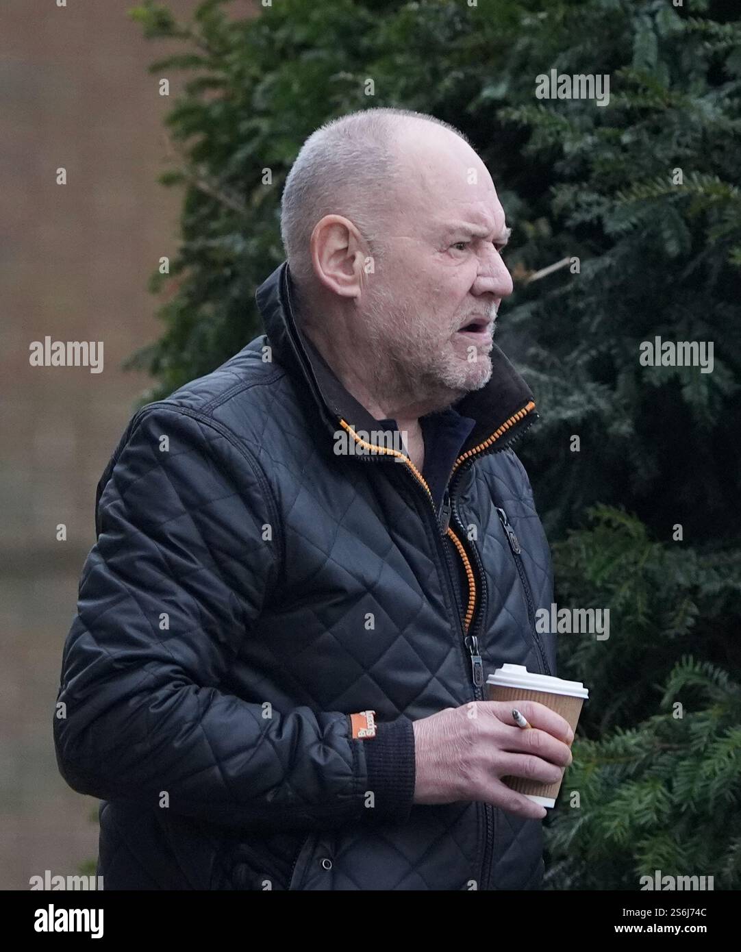 Keith Baigent, from Folkestone, arriving at Canterbury Crown Court ...