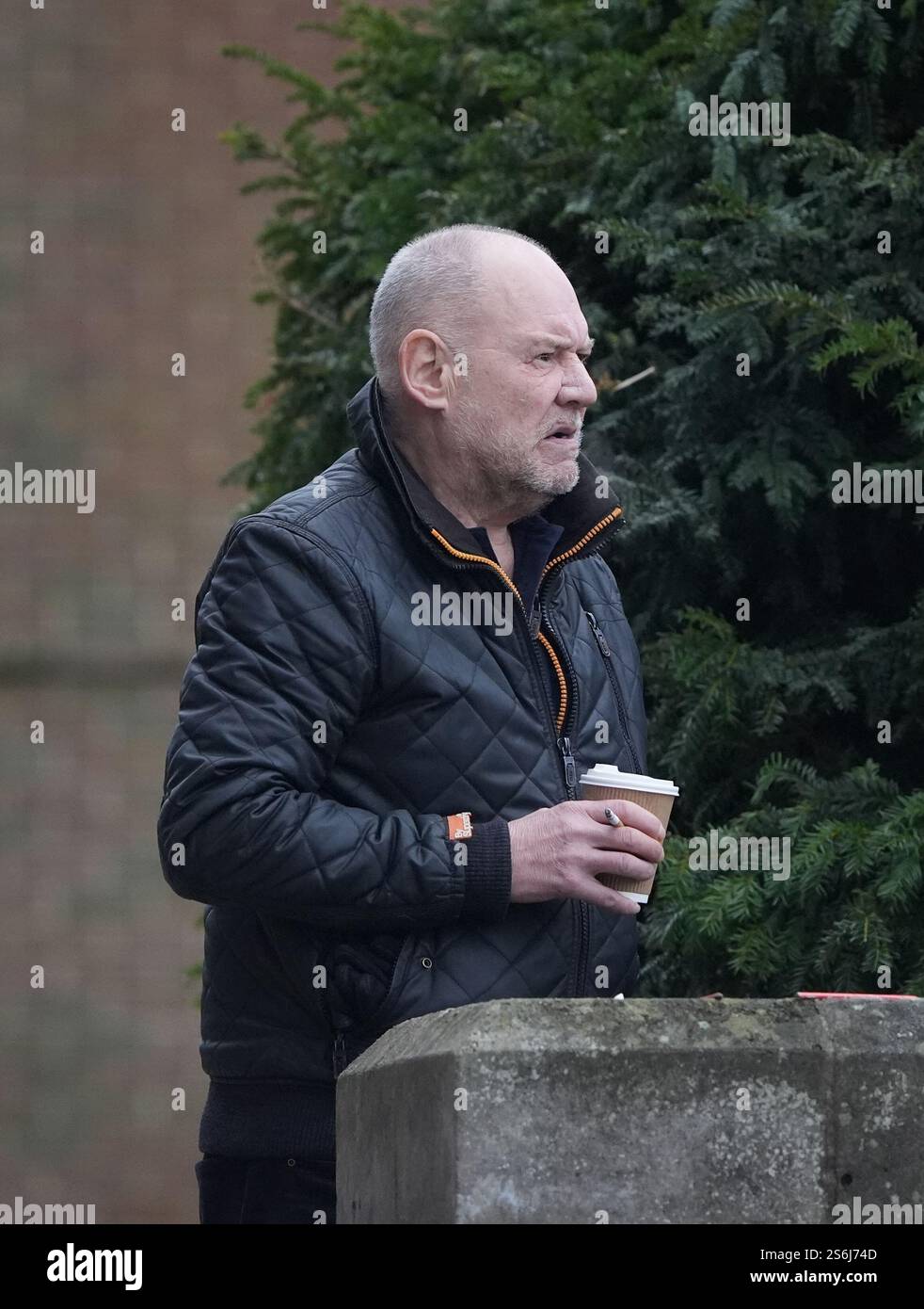 Keith Baigent, from Folkestone, arriving at Canterbury Crown Court ...