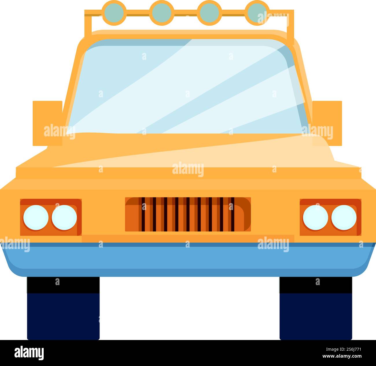 Safari modern jeep icon. Cartoon of Safari modern jeep vector icon for ...