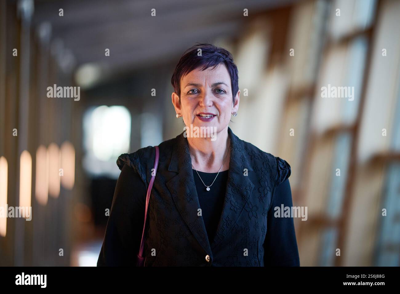 Edinburgh Scotland, UK 16 January 2025. Cabinet Secretary for Justice ...