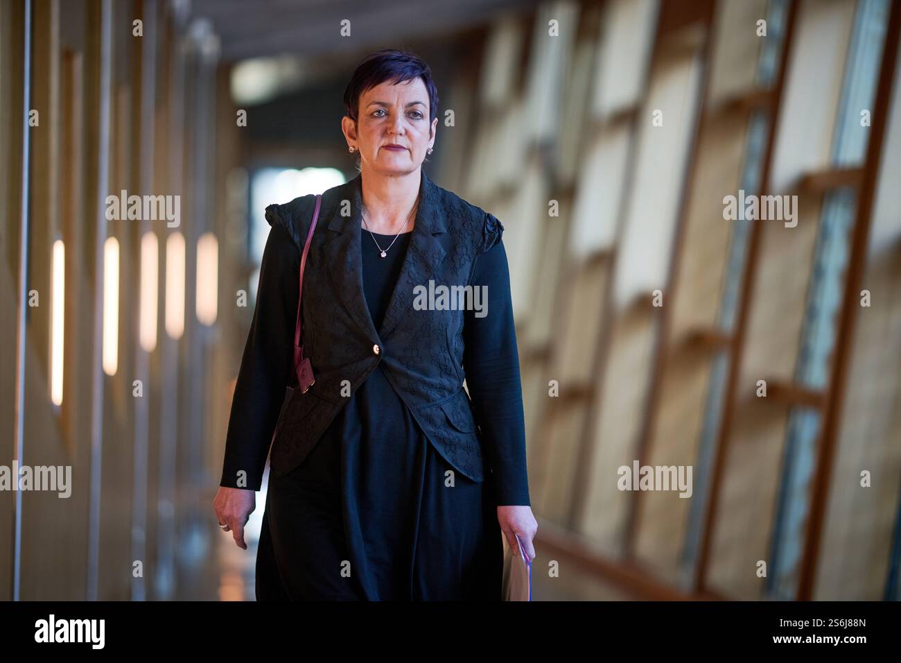 Edinburgh Scotland, UK 16 January 2025. Cabinet Secretary for Justice ...