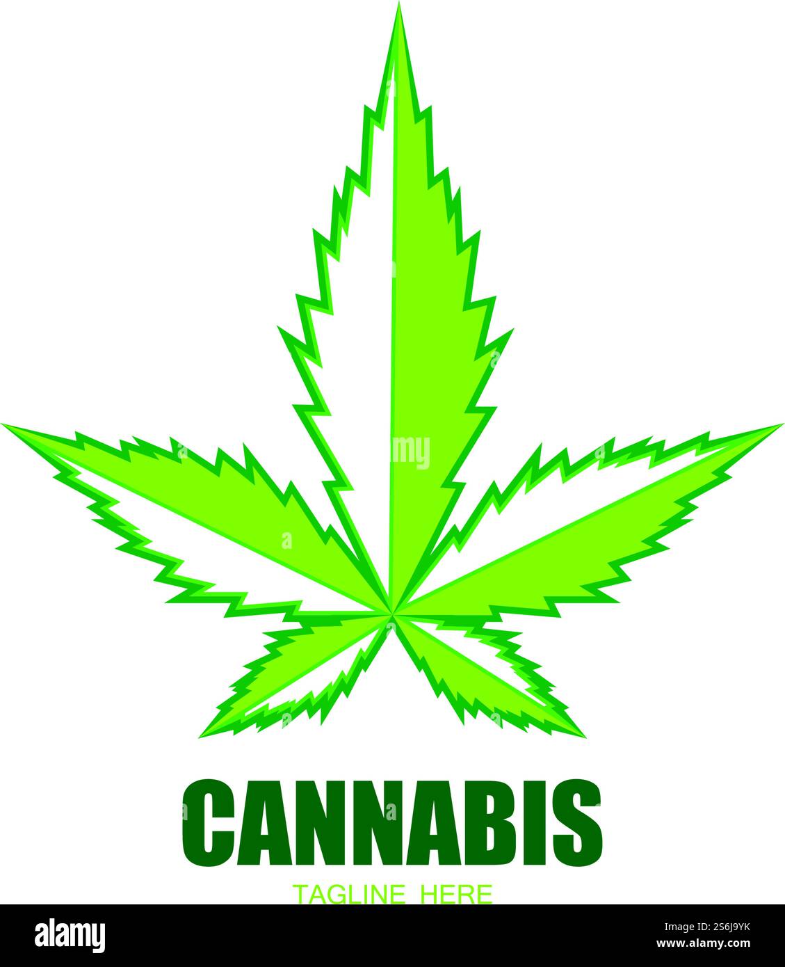 cannabis marijuana leaf icon vector Stock Vector Image & Art - Alamy