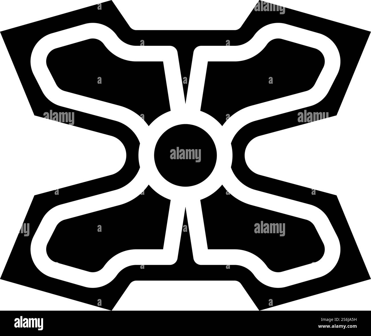 stimulant gadget glyph icon vector. stimulant gadget sign. isolated ...