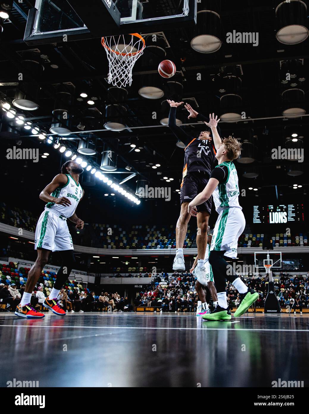Surrey 89ers defeat London Lions in a Cup quarter final game at the ...