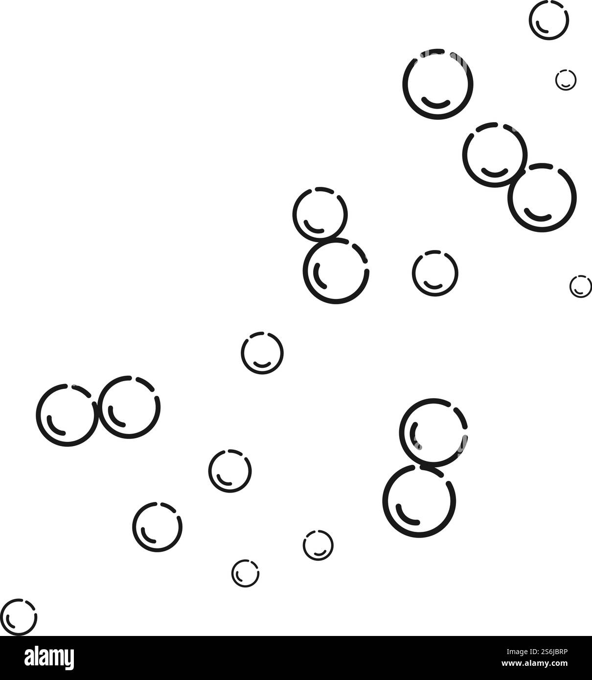 Bubbles water sea ocean Black and White Stock Photos & Images - Alamy