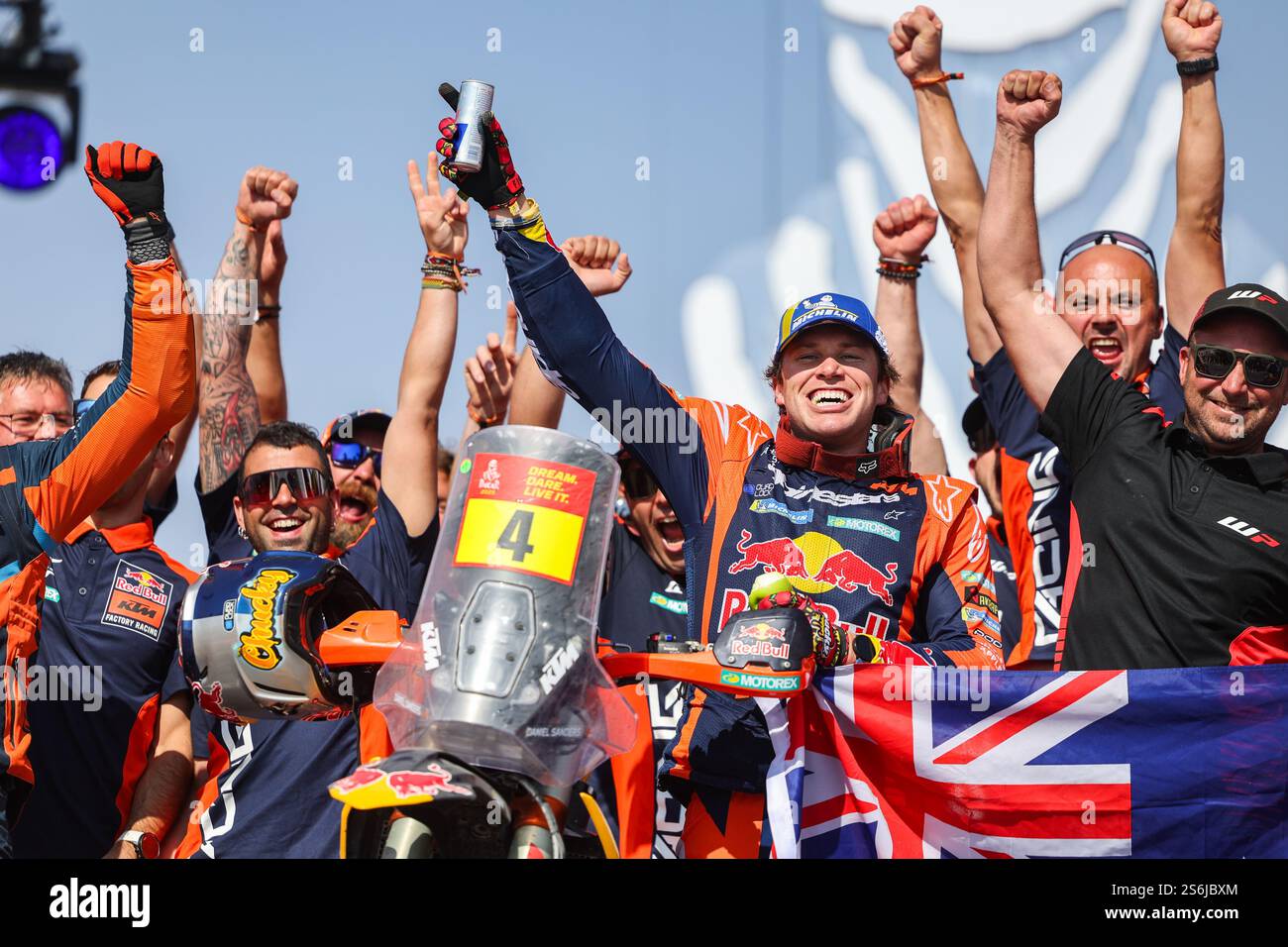 Subaytah, Arabie Saoudite. 17th Jan, 2025. SANDERS Daniel (aus), KTM, Red Bull KTM Factory ...