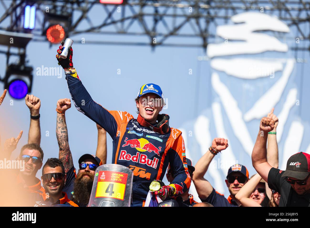 Subaytah, Arabie Saoudite. 17th Jan, 2025. SANDERS Daniel (aus), KTM, Red Bull KTM Factory ...