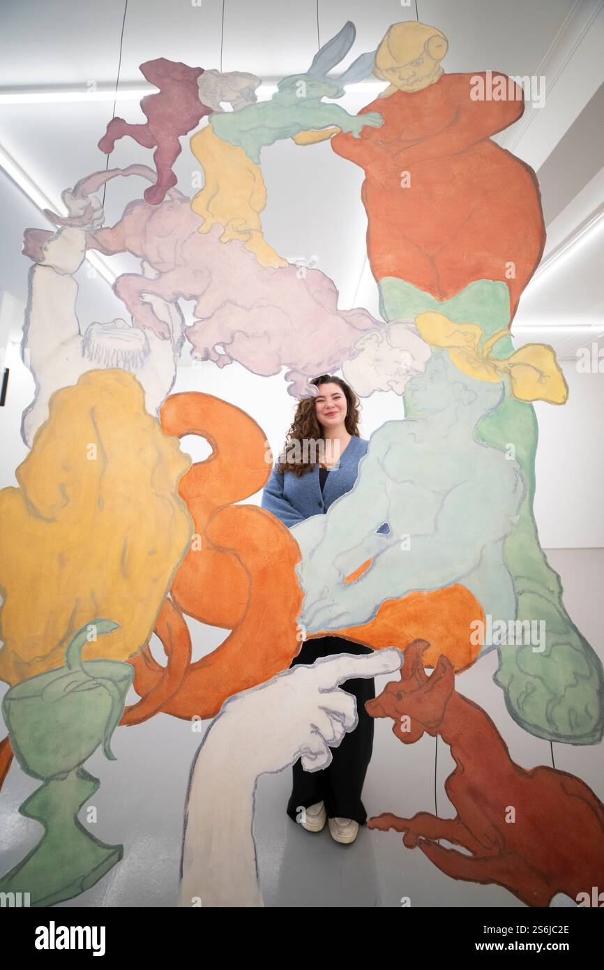 Elizabeth Xi Bauer, Clerkenwell, London, UK. 17th Jan, 2025. Elizabeth ...