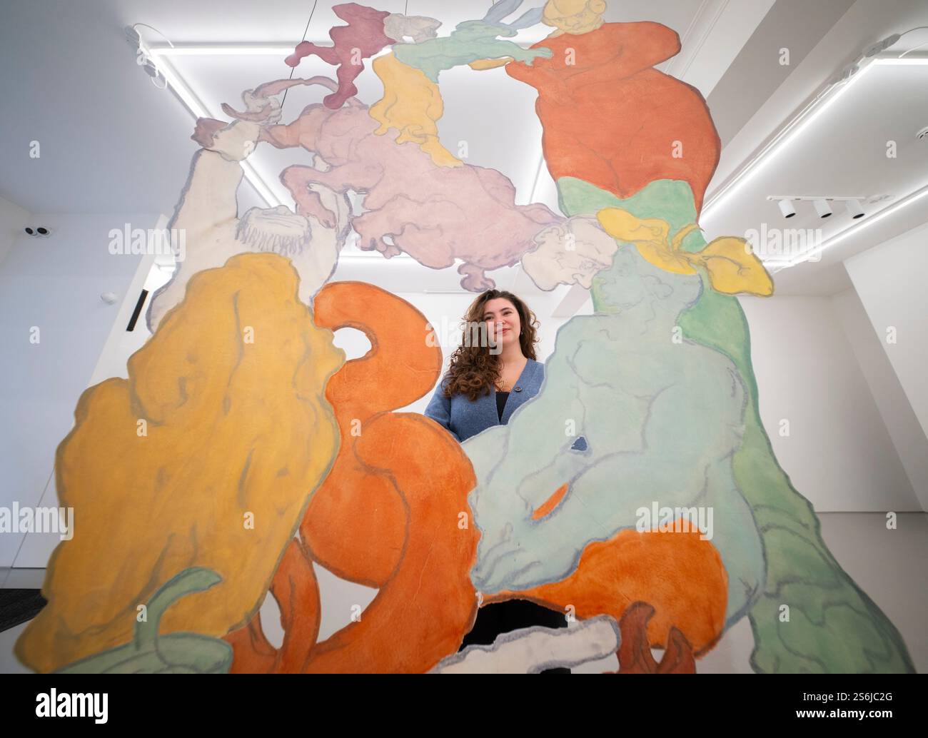 Elizabeth Xi Bauer, Clerkenwell, London, UK. 17th Jan, 2025. Elizabeth ...