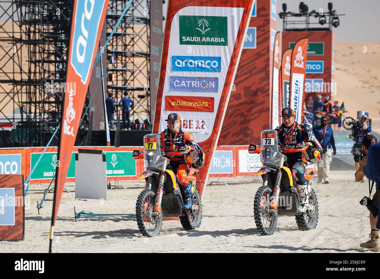 77 BENAVIDES Luciano (arg), KTM, Red Bull KTM Factory Racing, RallyGP ...