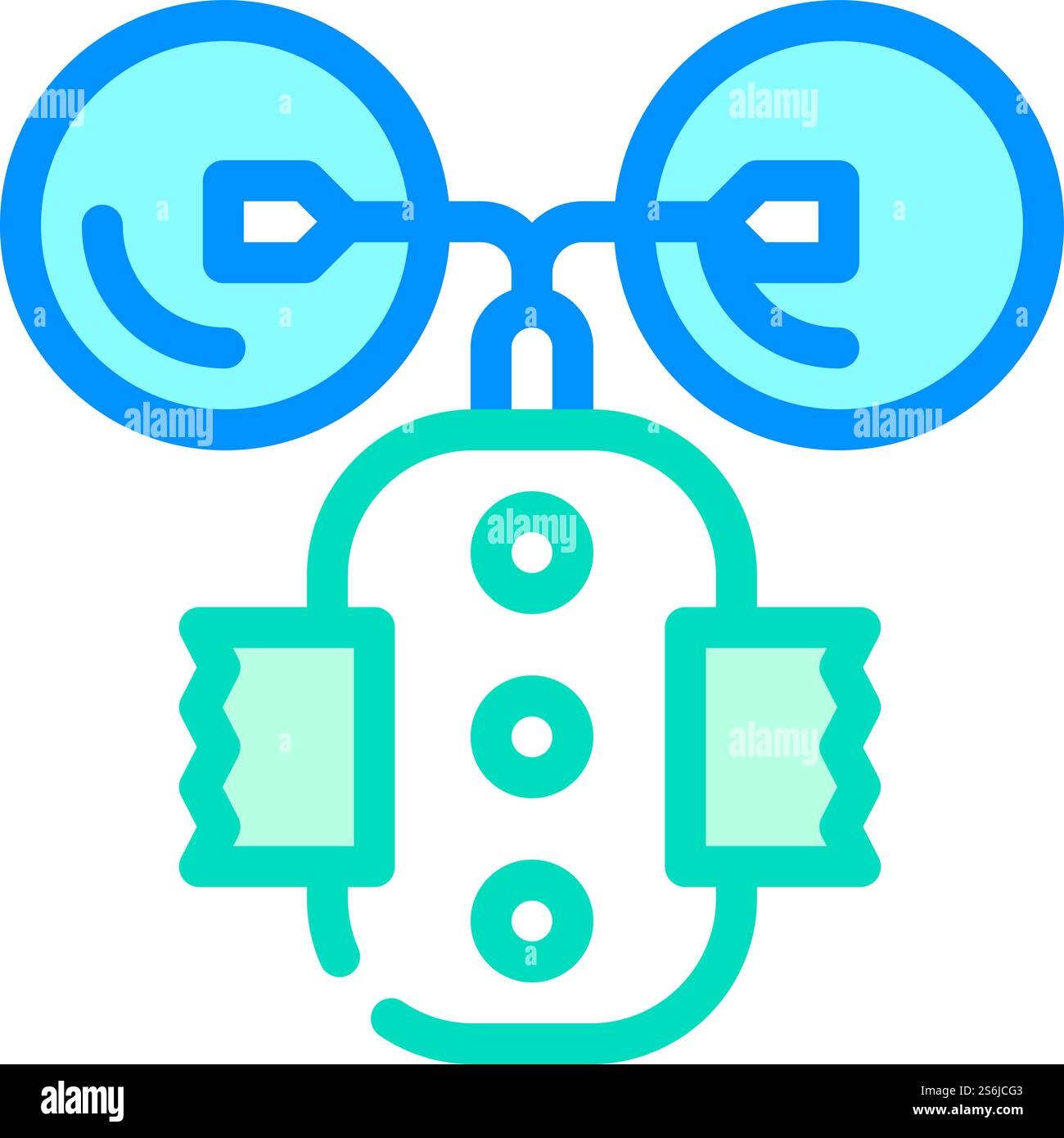 stimulant device color icon vector. stimulant device sign. isolated ...