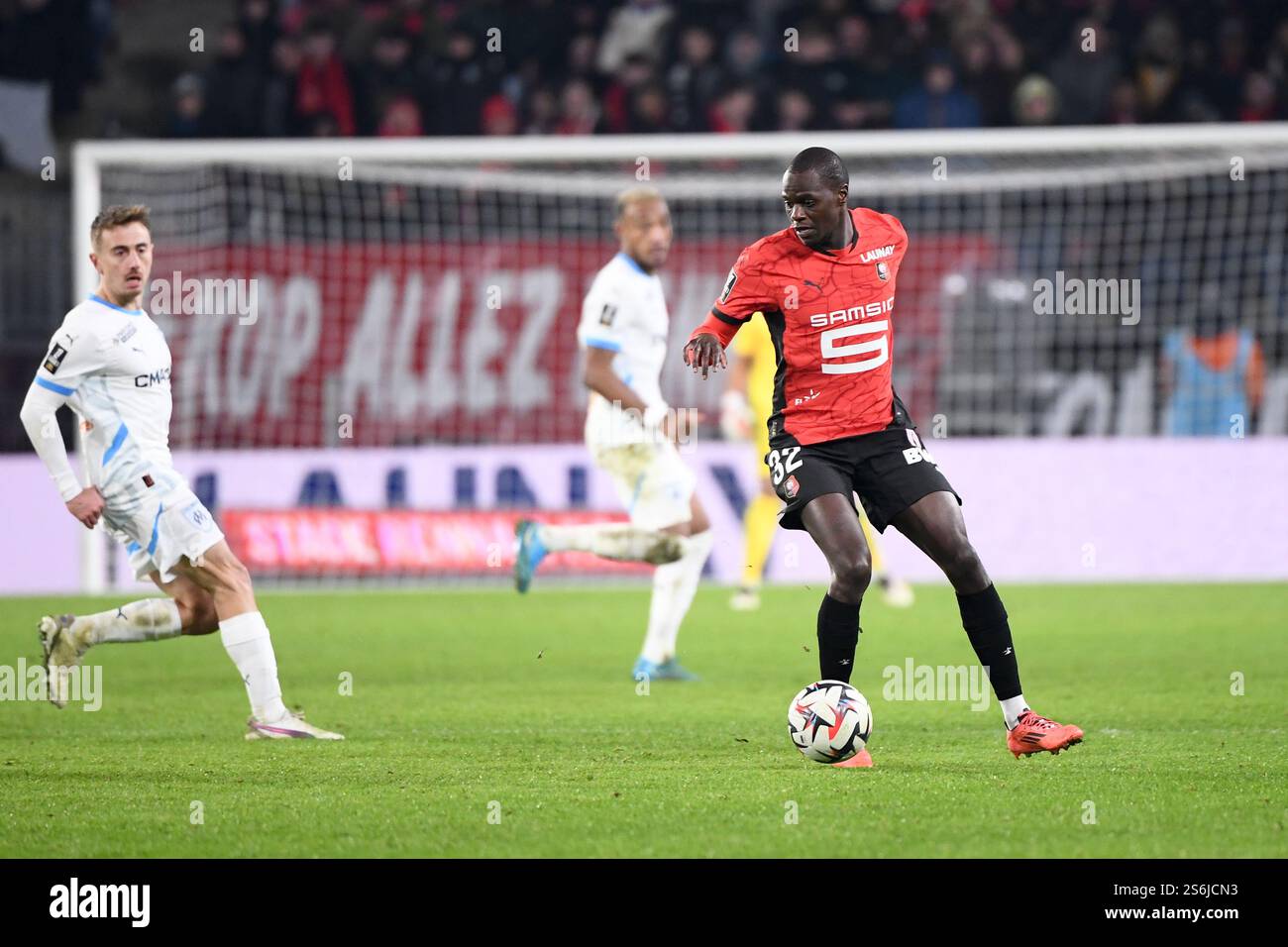 32 Naouirou Ahamada (srfc) during the Ligue 1 McDonald's match between ...