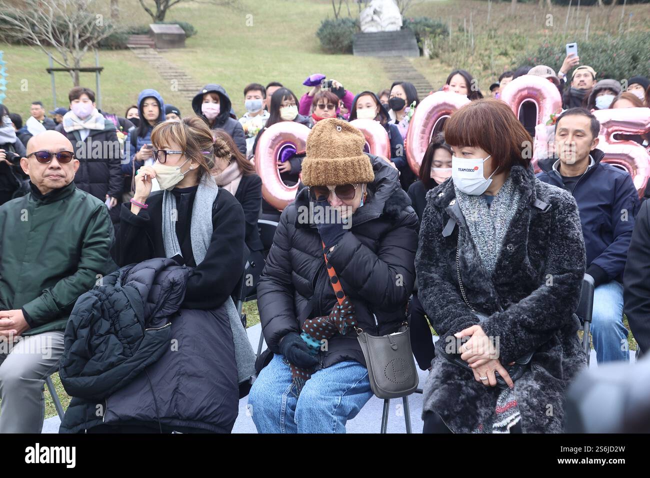 Taipei. 17th Jan, 2025. TAIPEI, CHINA - JANUARY 17, 2025 - Family ...