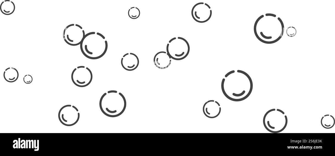 Fresh water bubbles illustration vector Stock Vector Image & Art - Alamy