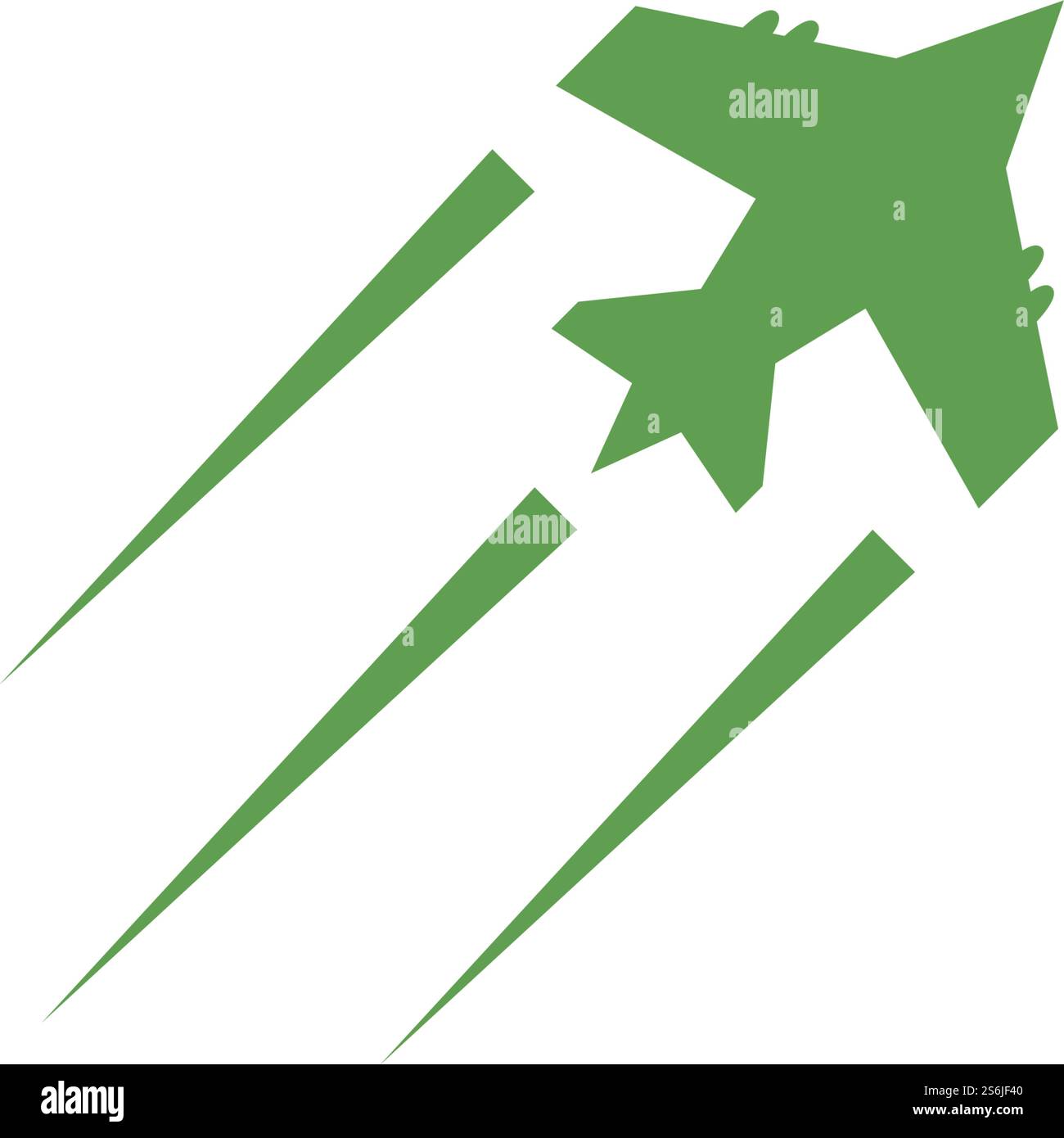 Air force plane military logo vector design Stock Vector Image & Art ...
