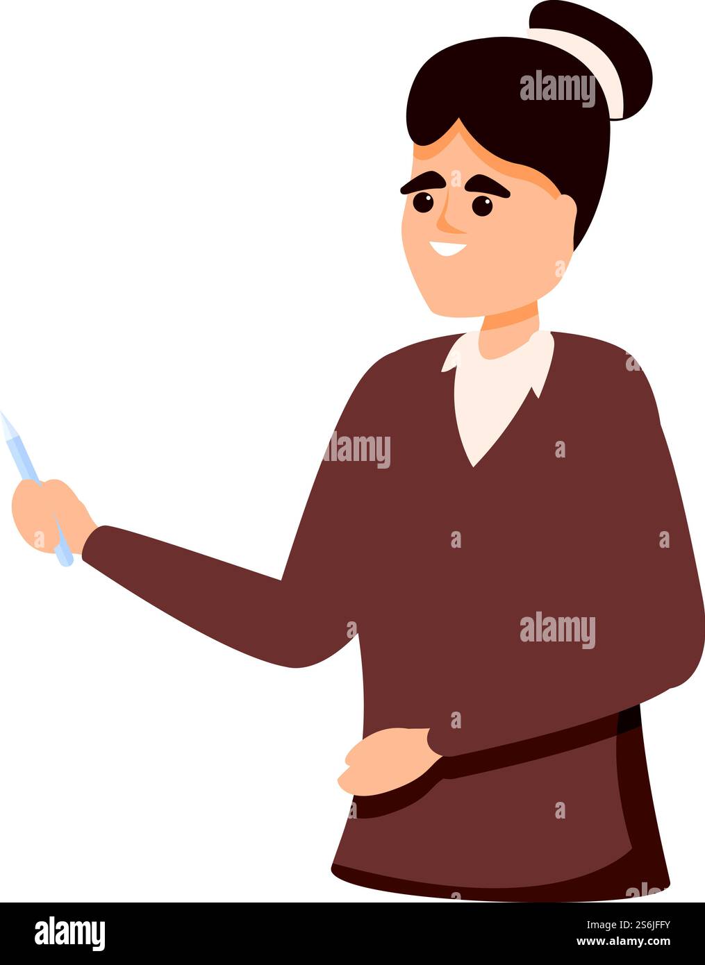 Colleague teacher icon. Cartoon of Colleague teacher vector icon for ...