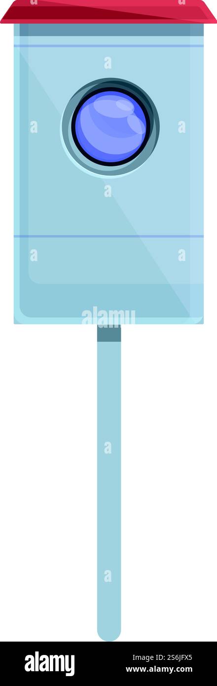 Speed radar control icon. Cartoon of Speed radar control vector icon ...