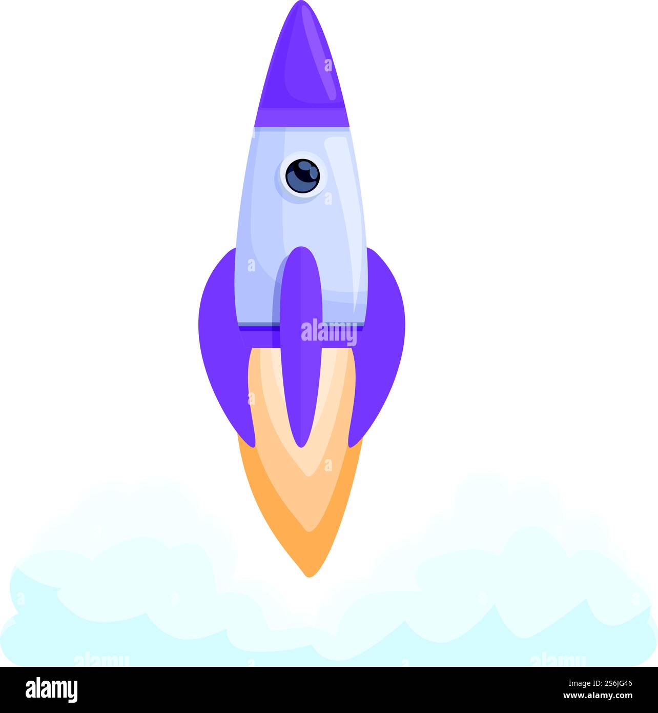 Spacecraft launch failure icon. Cartoon of Spacecraft launch failure ...