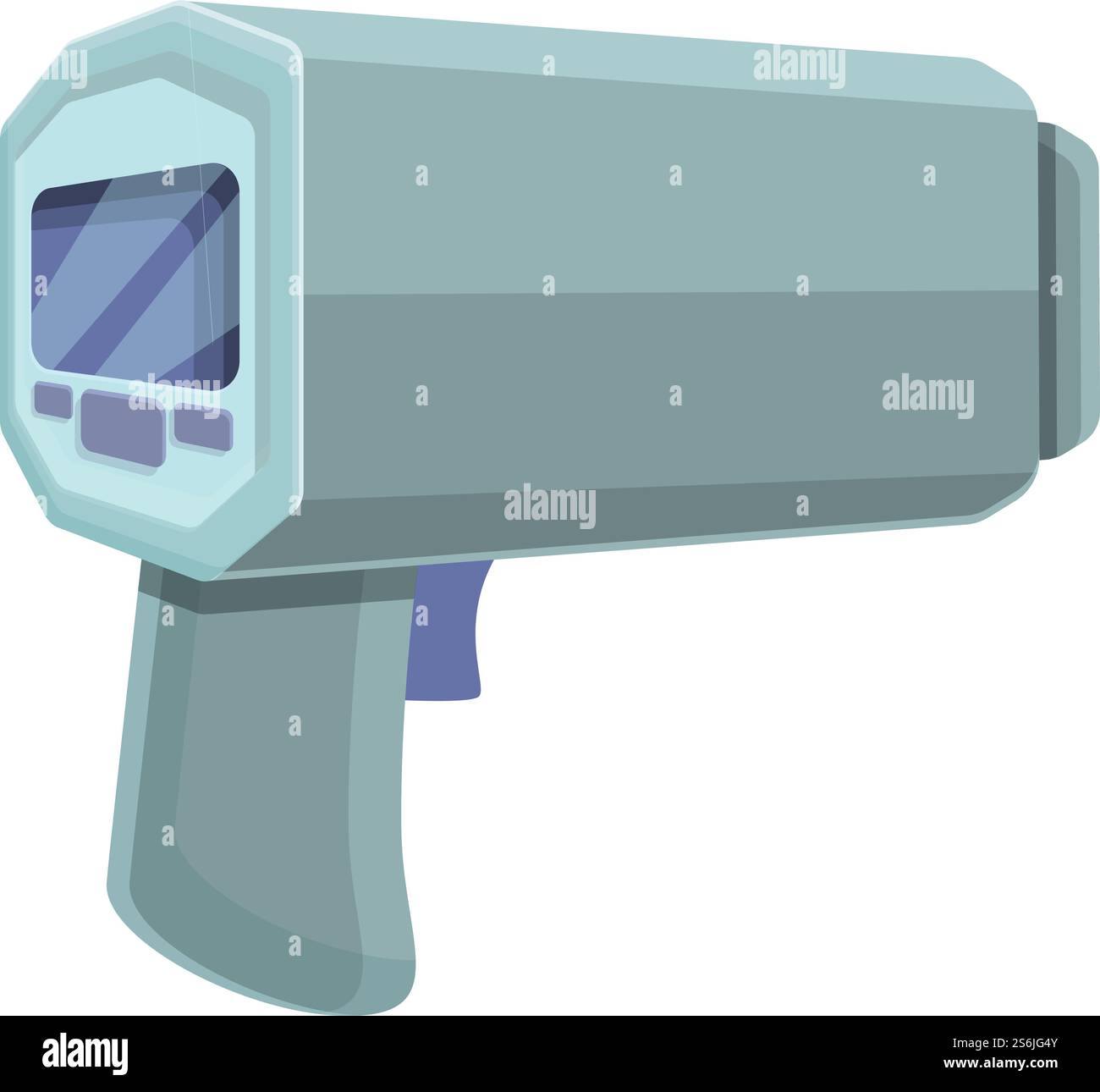 Speed radar car icon. Cartoon of Speed radar car vector icon for web ...