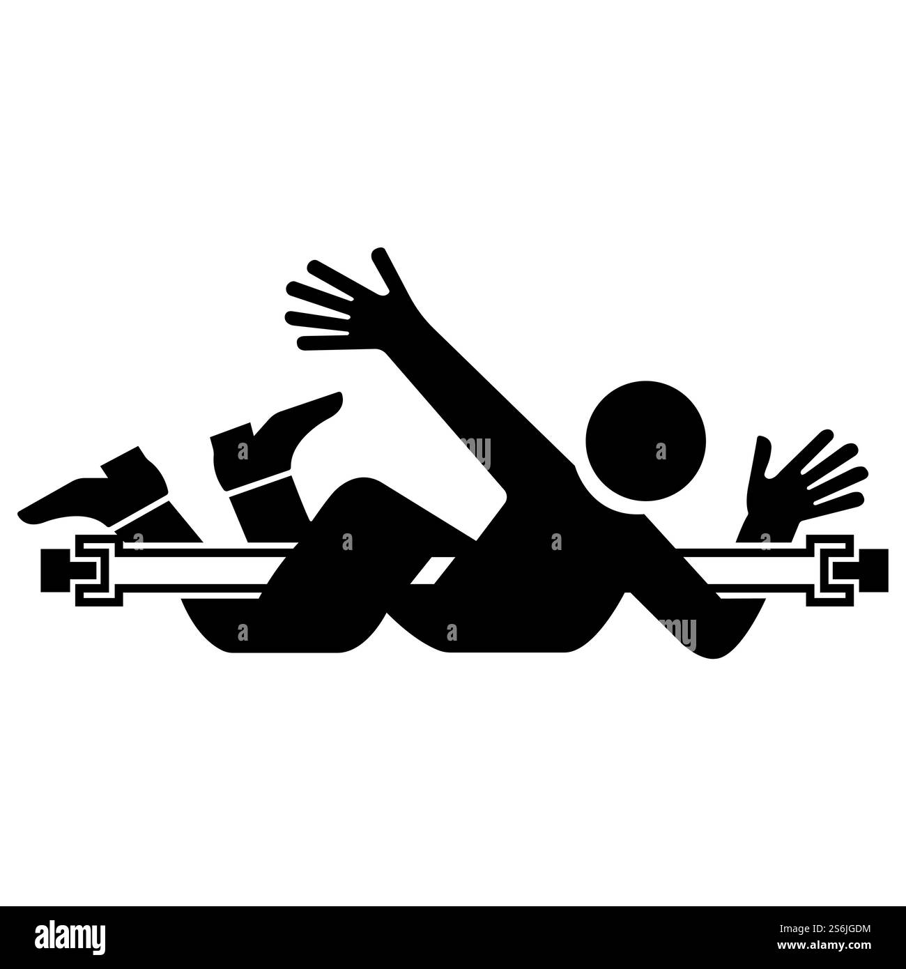 Entanglement Rotating Shaft Symbol Sign Stock Vector Image & Art - Alamy