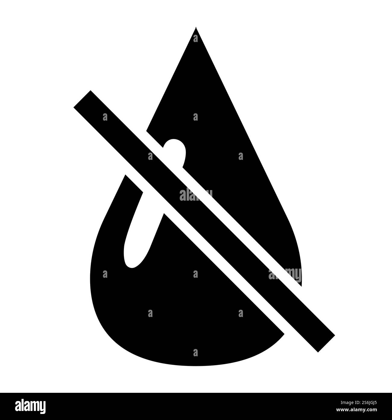 Do Not Let Water And Humidity Touch The Filter Symbol Stock Vector ...