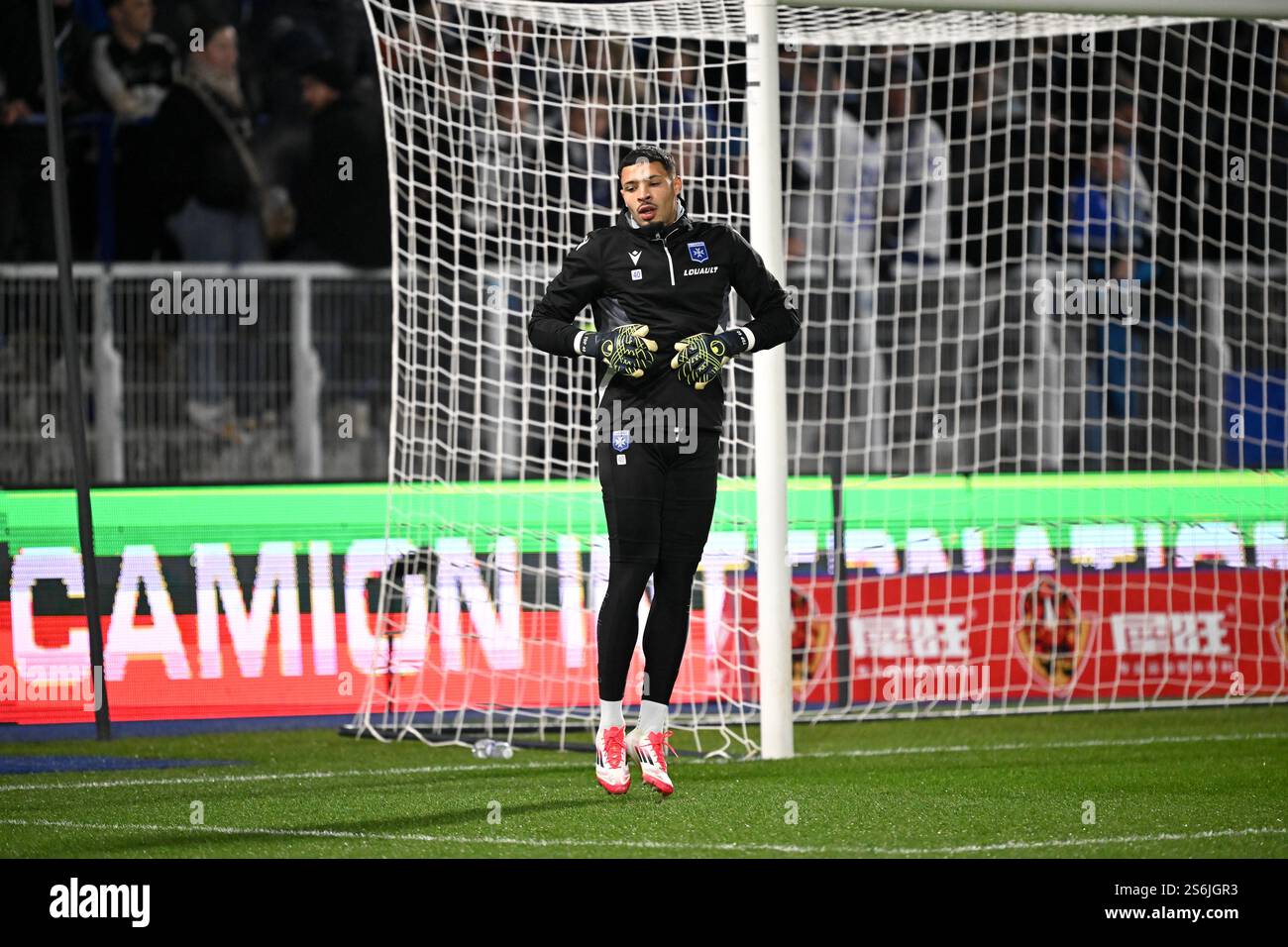 40 Theo DE PERCIN (aja) during the Ligue 1 McDonald's match between ...