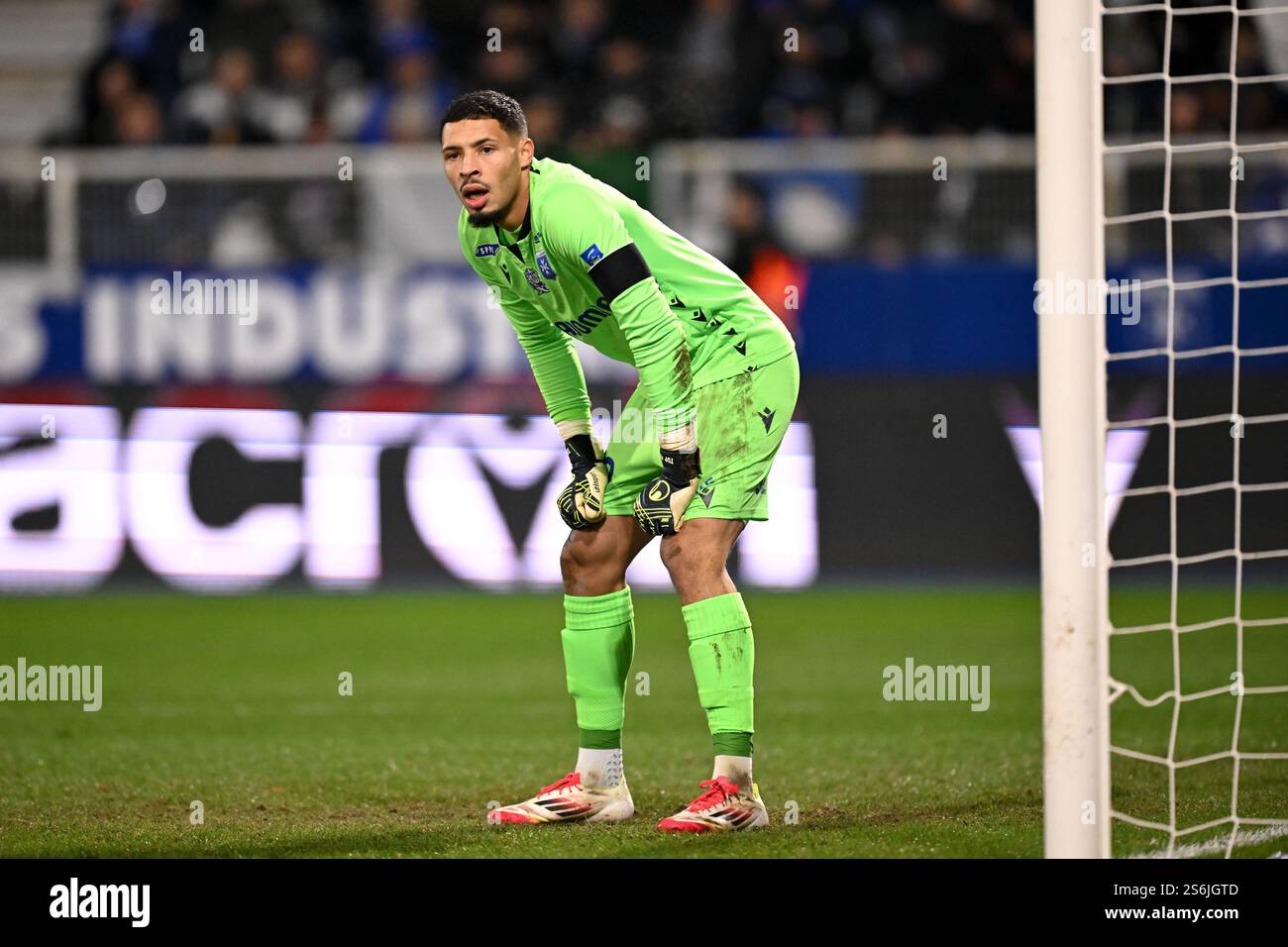 40 Theo DE PERCIN (aja) during the Ligue 1 McDonald's match between ...