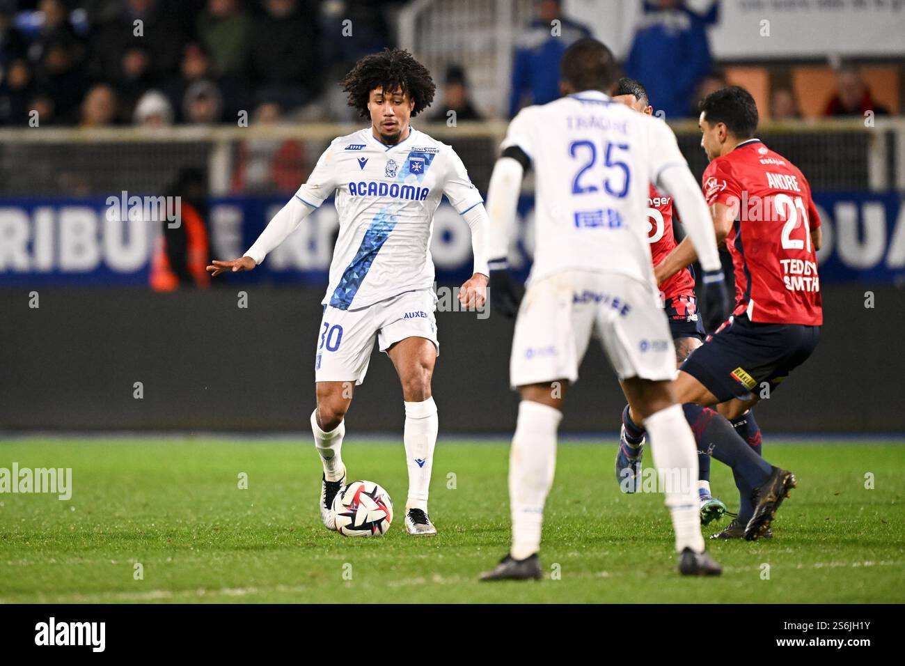 80 Han-Noah MASSENGO (aja) during the Ligue 1 McDonald's match between ...