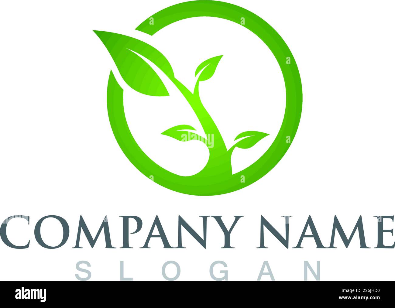 nature leaf logos Stock Vector Image & Art - Alamy