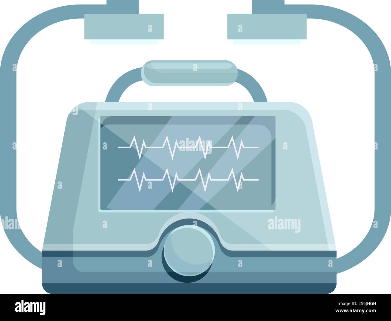 Cardiovascular defibrillator icon. Cartoon of Cardiovascular ...