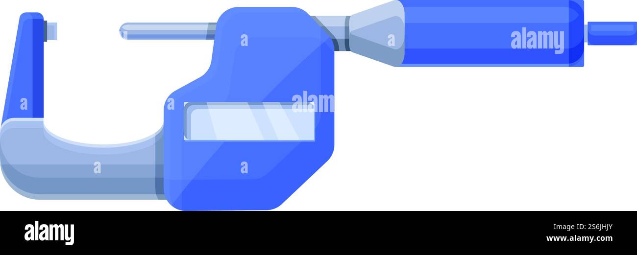 Digital micrometer accuracy icon. Cartoon of Digital micrometer ...