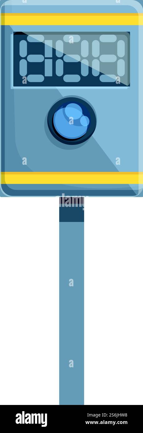 Speed radar accident icon. Cartoon of Speed radar accident vector icon ...