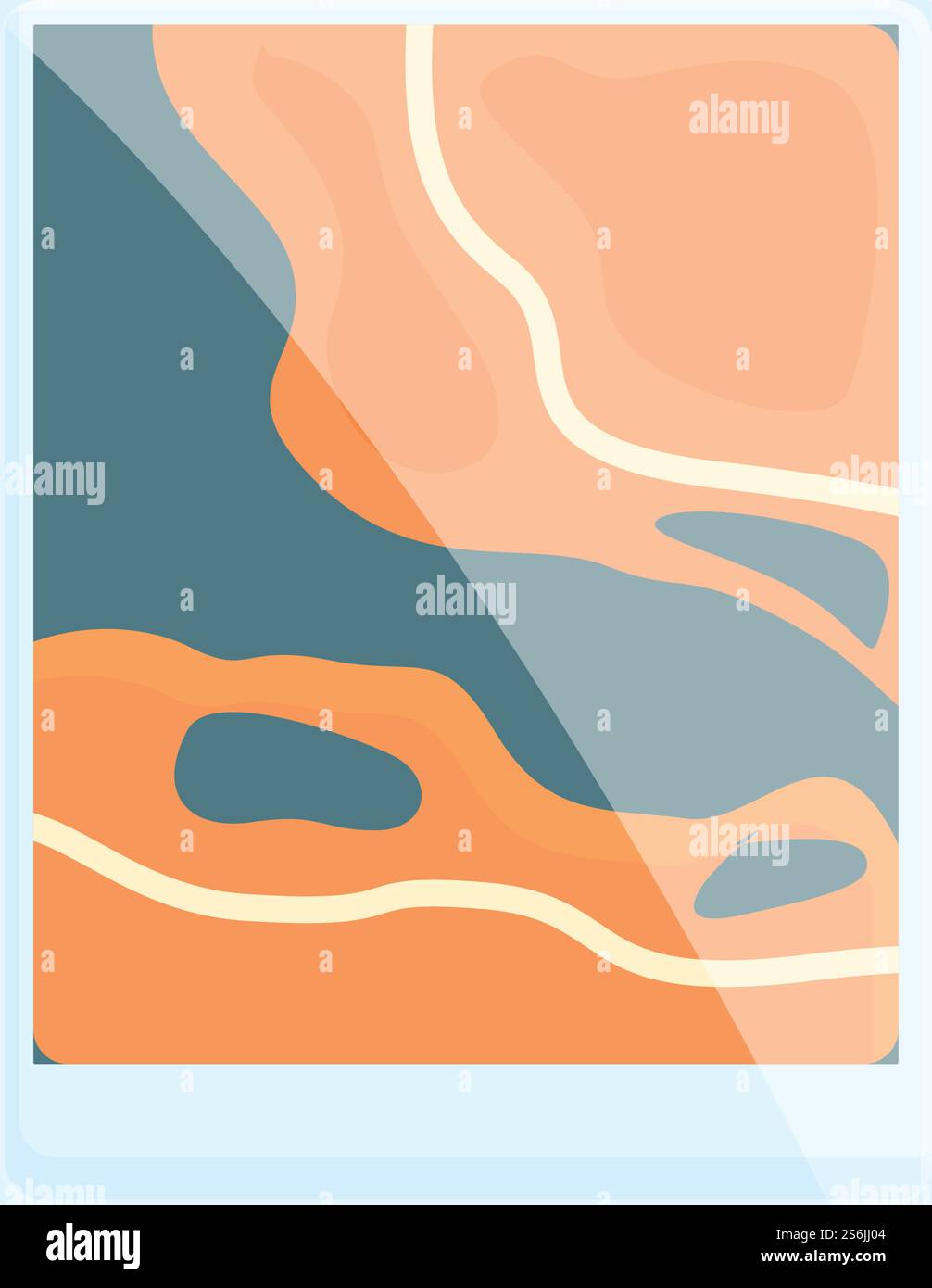 Hiking map icon. Cartoon of Hiking map vector icon for web design ...