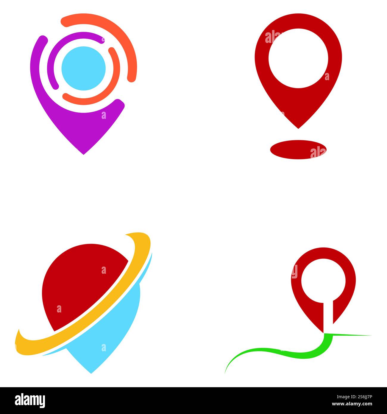 Location point sign and symbol Logo vector template Stock Vector Image ...
