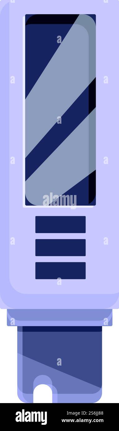 Ph meter chemical icon. Cartoon of Ph meter chemical vector icon for ...