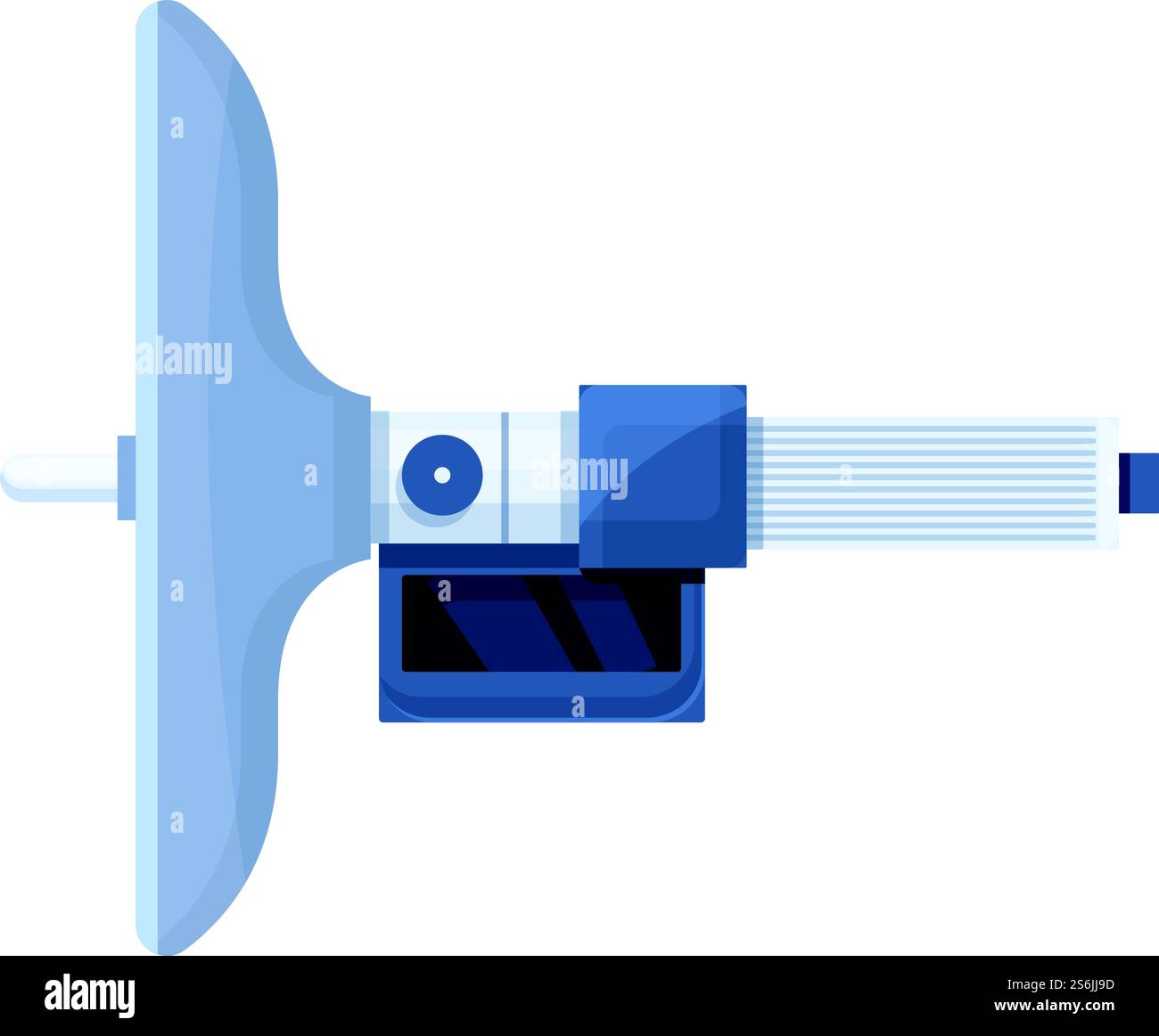 Digital micrometer laboratory icon. Cartoon of Digital micrometer ...