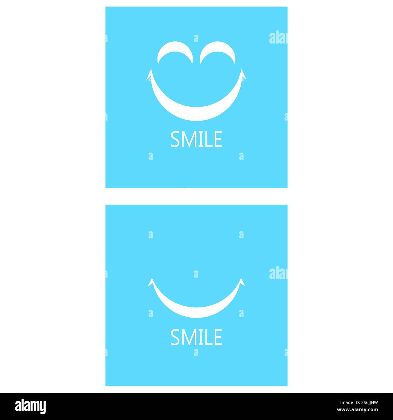 Smile happy face vectorillustration simple design Stock Vector Image ...