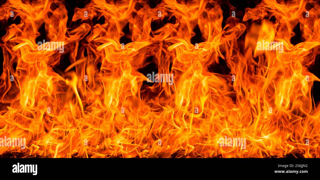 Fire flame background. Fire flames. Campfire texture. Flaming bonfire ...