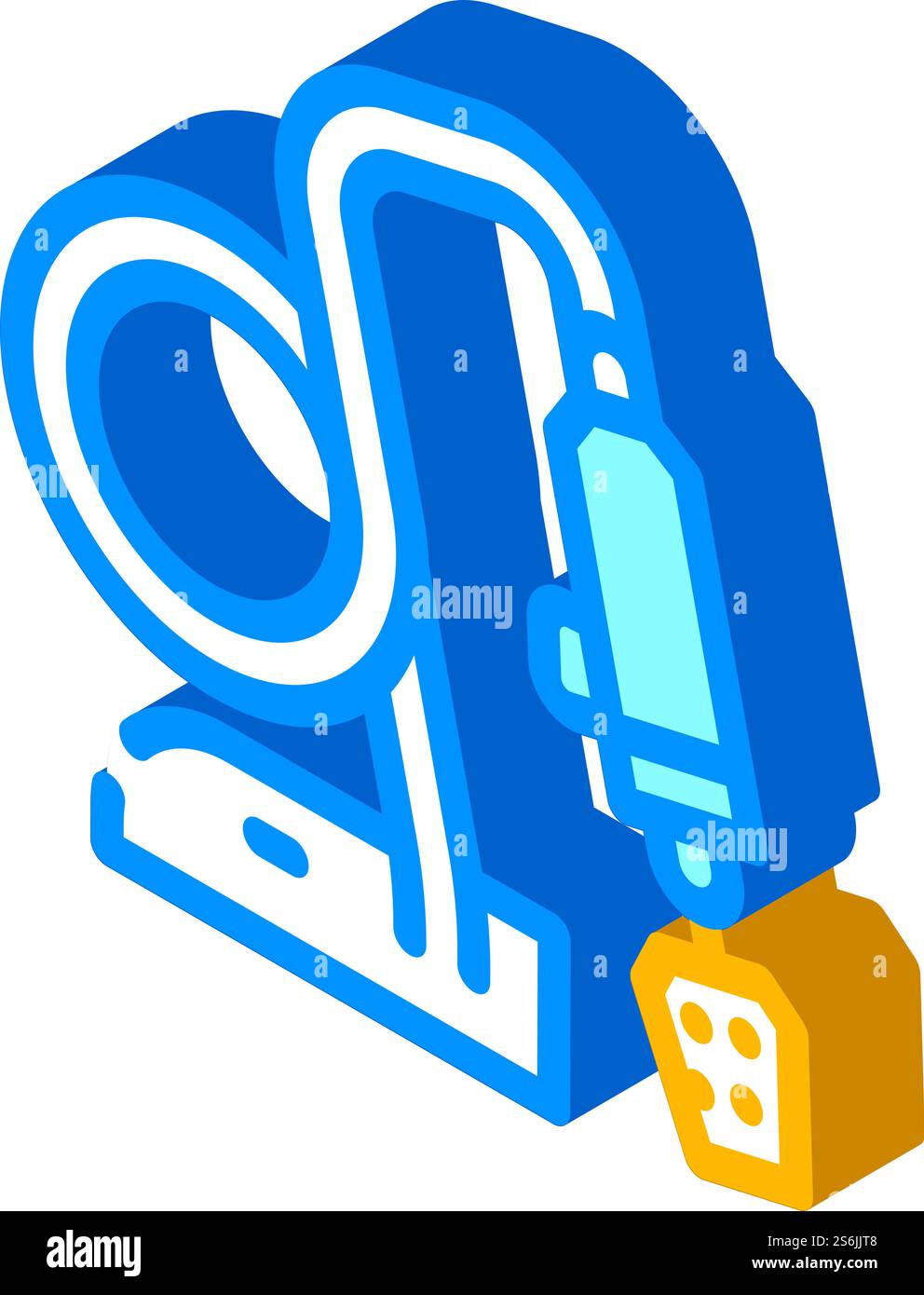 polishing gadget isometric icon vector. polishing gadget sign. isolated ...