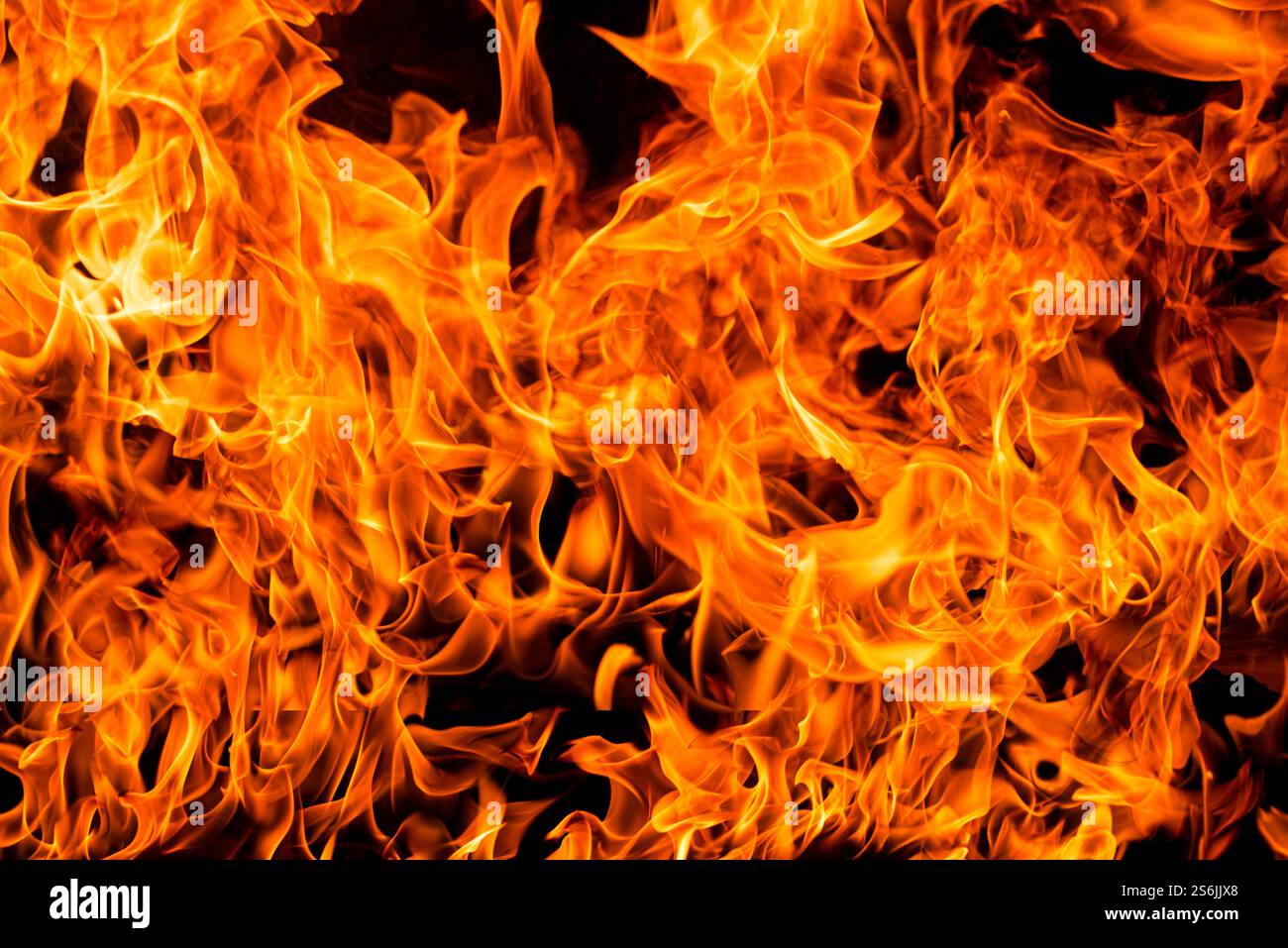 Fire flame texture for banner background. Burning fire lights. Burning ...