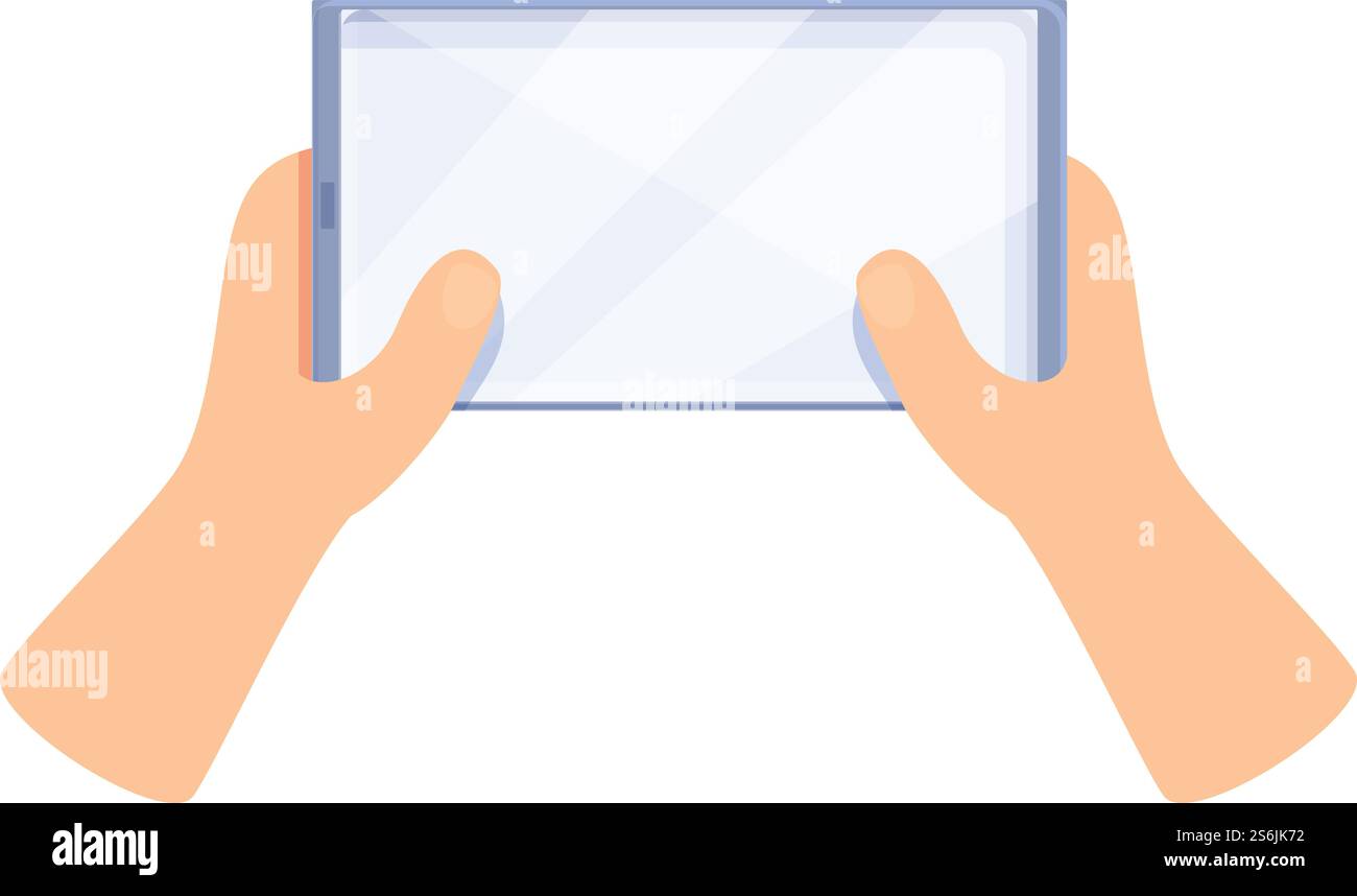 Tablet play button on Stock Vector Images - Alamy