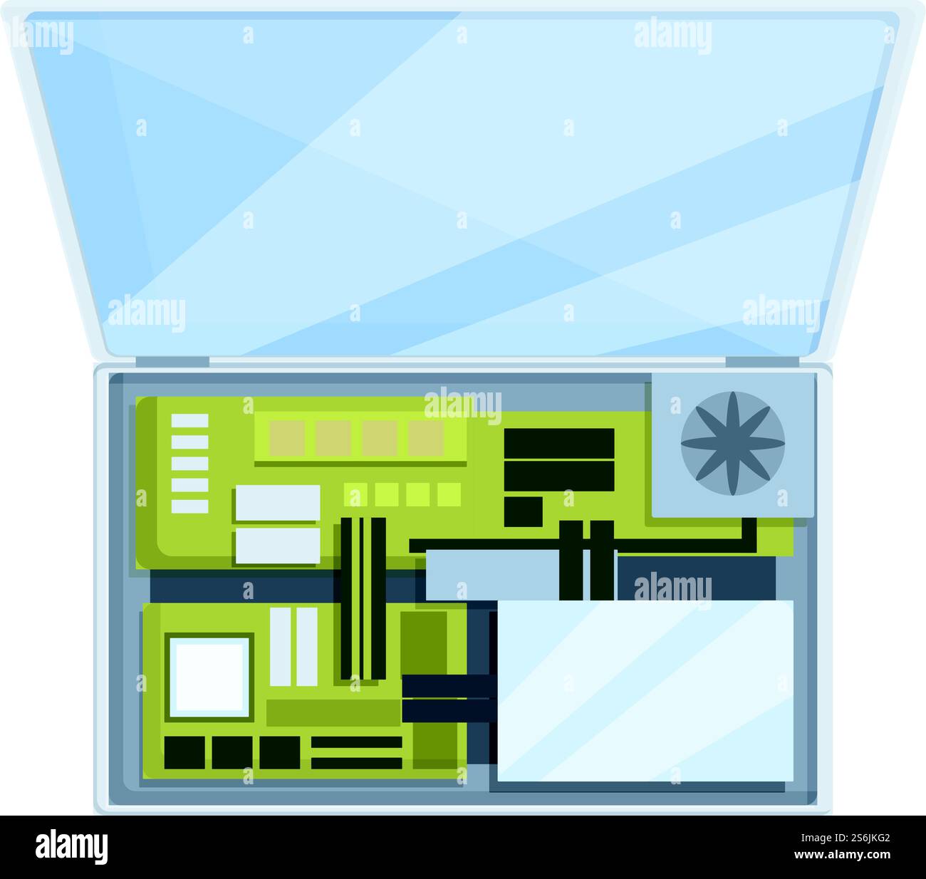 Full work laptop repair icon. Cartoon of Full work laptop repair vector ...