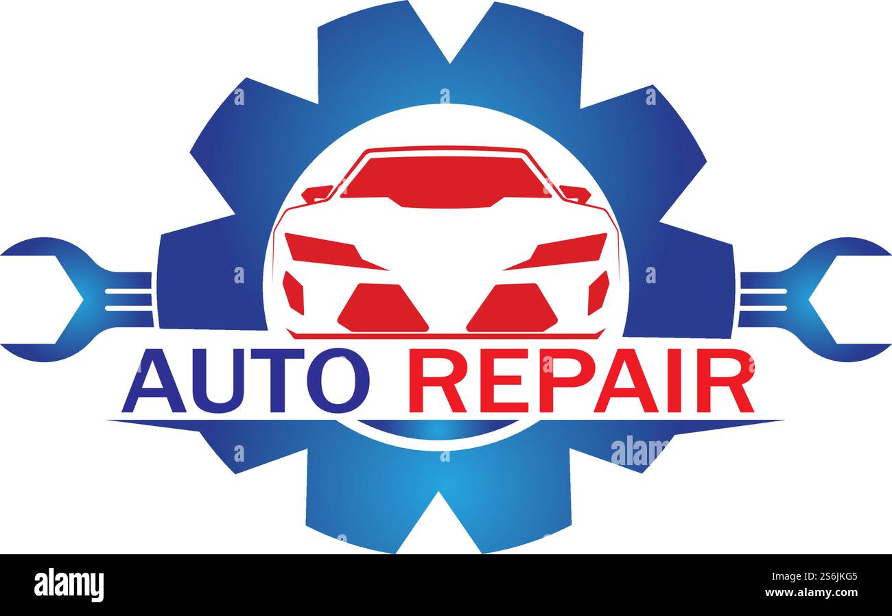 Auto Repairing Logo Vector. Automotive and Transportation Logo template ...