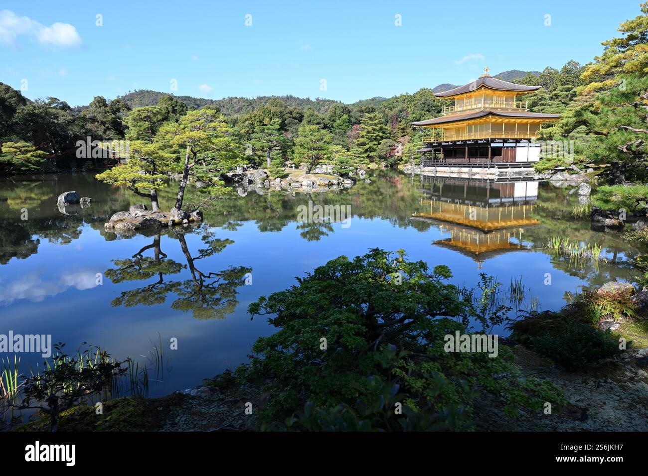 Golden Pavilion at Kinkakuji temple,Kyoto,Japan Stock Photo - Alamy