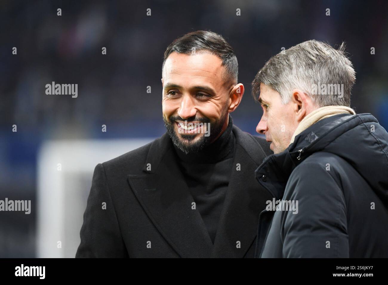 Mehdi Benatia (Directeur sportif Marseille OM) - Frederic Massara ...