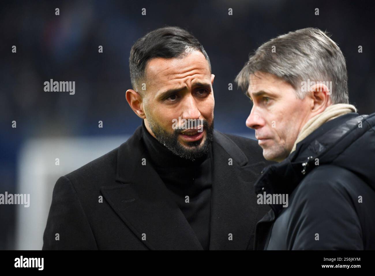 Mehdi Benatia (Directeur sportif Marseille OM) - Frederic Massara ...