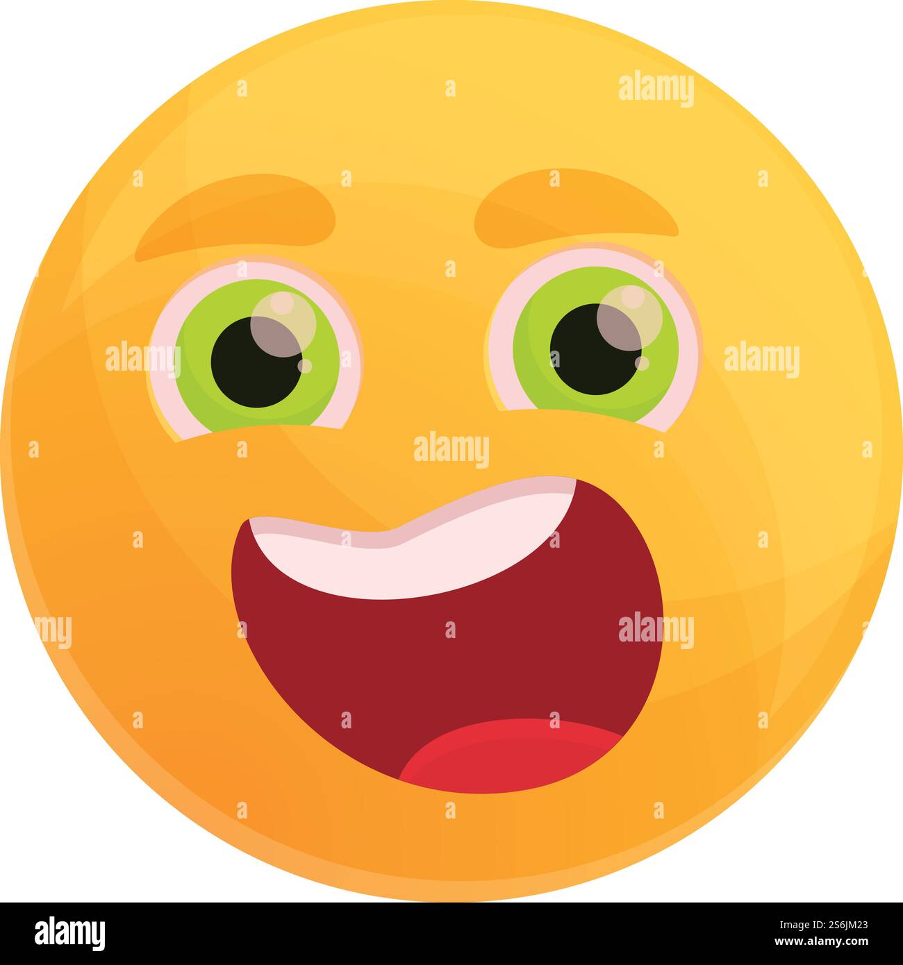 Outraged emoticon icon. Cartoon of outraged emoticon vector icon for ...