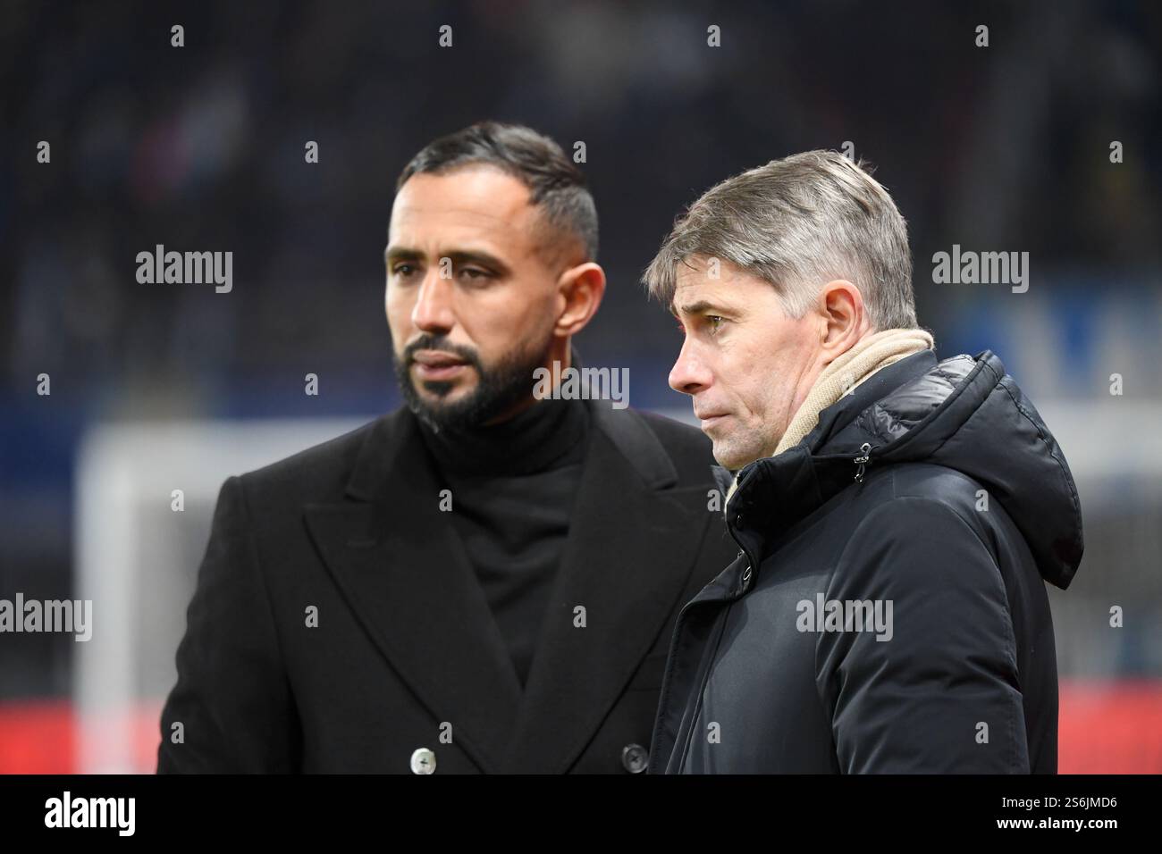 Mehdi Benatia (Directeur sportif Marseille OM) - Frederic Massara ...